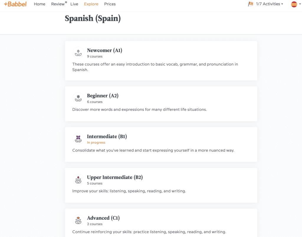 I Practiced Spanish with Babbel Every Day for Two Weeks — An Honest ...